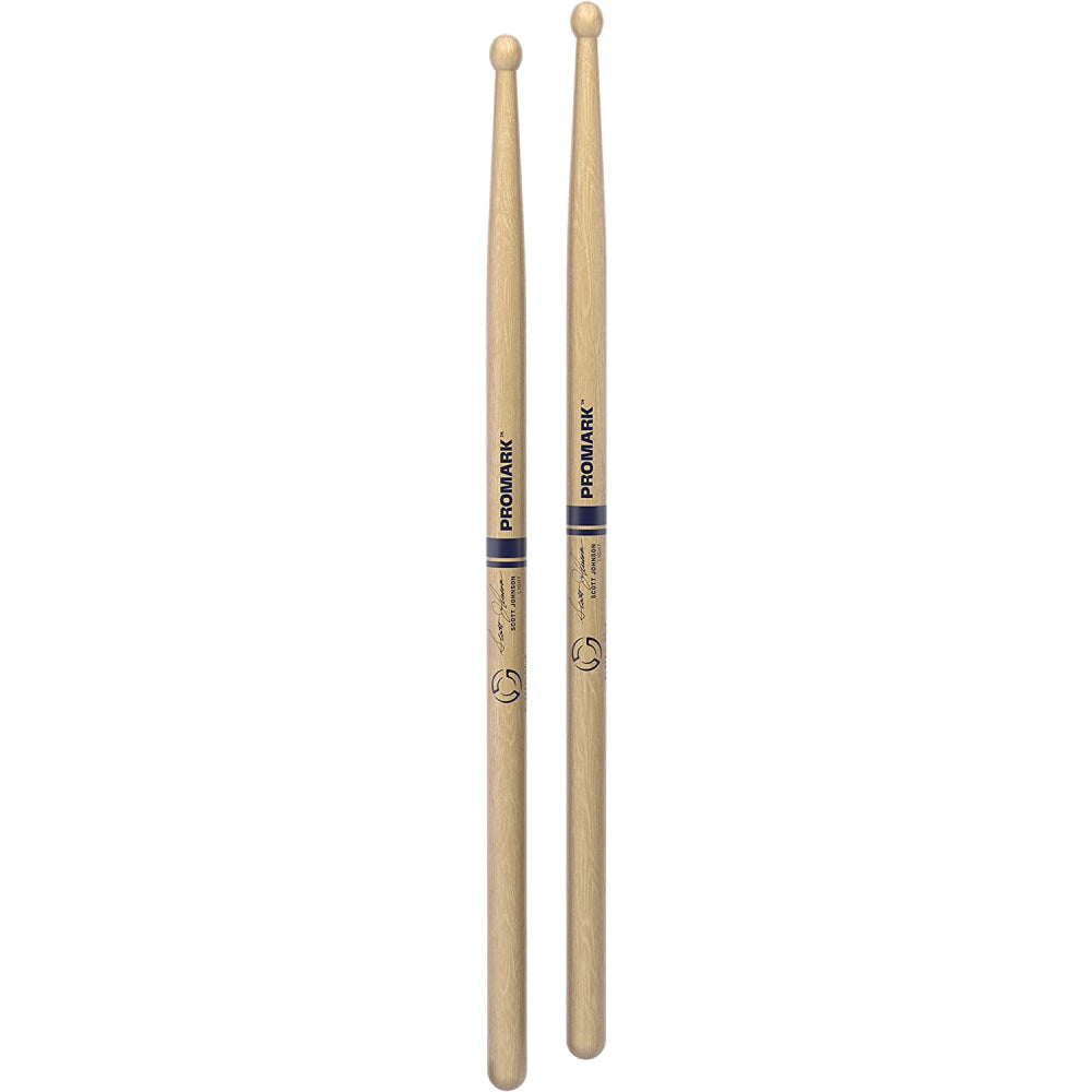 Promark TXDC17IW Hickory System Blue - Scott Johnson Marching Stick ...