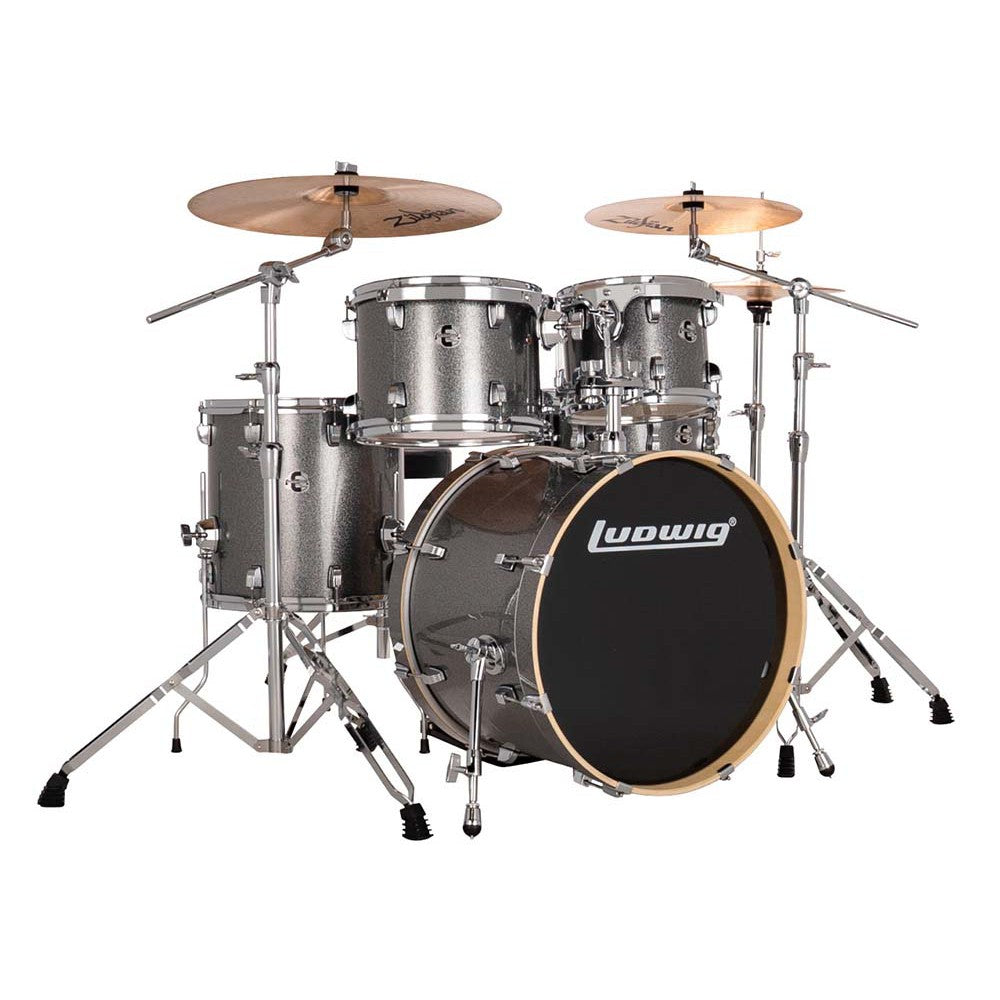 Trống Cơ Ludwig Evolution 20" 5-Pc Shell Pack w/Paiste Cymbal (20"/10 ...